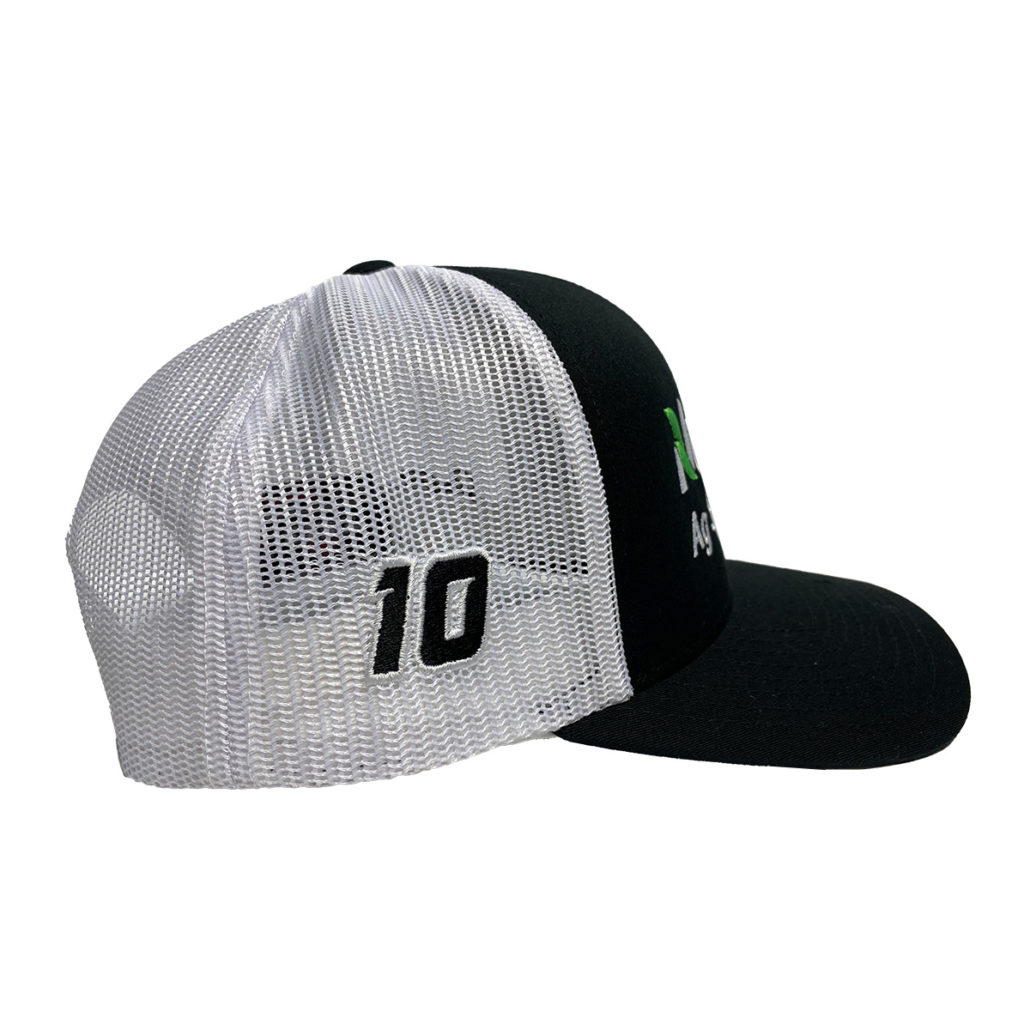 Nutrien Ag Solutions Snapback Hat | Black/White | Crossroads Hunting